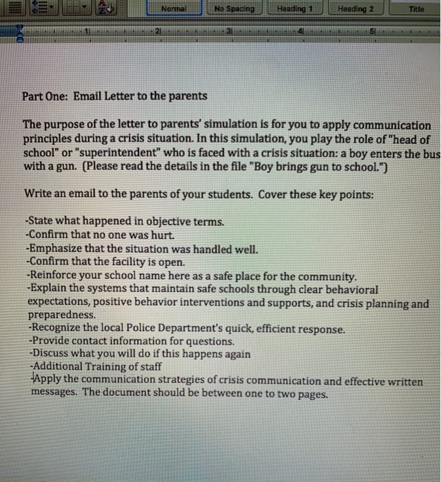 Solved Normal No Spacing Heading 1 Heading 2 Title 21 31 41 | Chegg.com