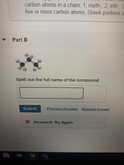 Solved carbon atoms in a chain: 1, meth-, 2, eth-;3 five or | Chegg.com