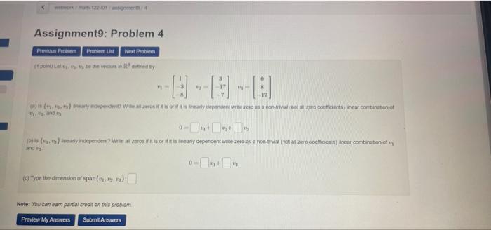 Solved Assignment9: Problem 4 Prva Pro Priems Next Problem | Chegg.com