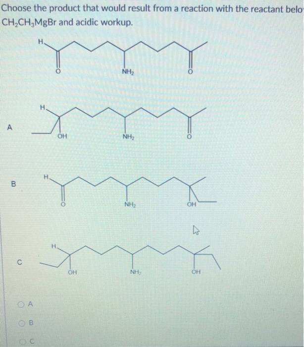 Solved What is the product of this reaction? Ph3P-CH2 H o OH | Chegg.com