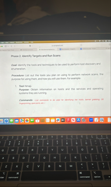 Solved Phase 2. ﻿Identify Targets and Run ScansGoak: | Chegg.com
