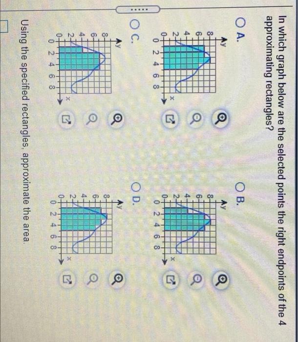 Solved n = Approximate the area of the region bounded by the | Chegg.com