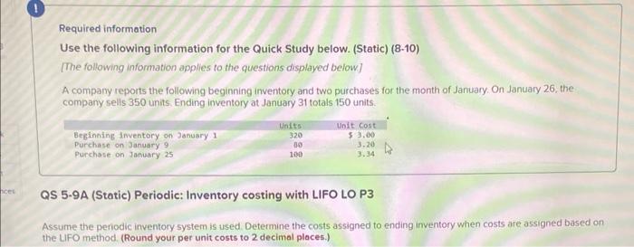 Solved Assume the periodic inventory system is used. | Chegg.com