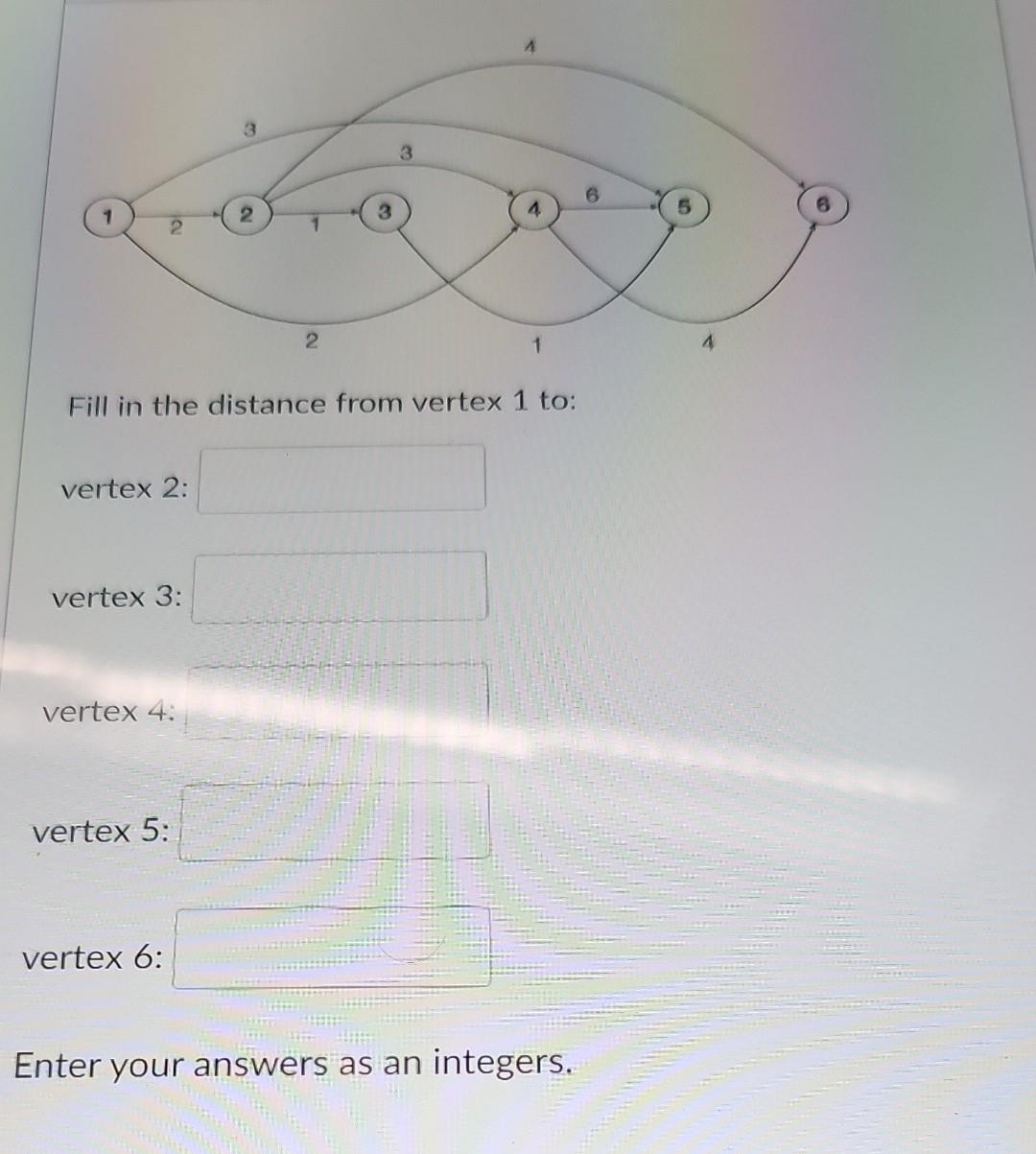 Solved Enter your answers as an integers. Enter your | Chegg.com