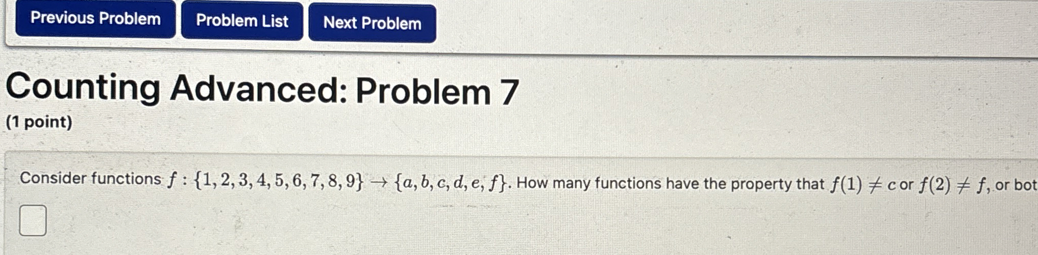 Consider functions | Chegg.com
