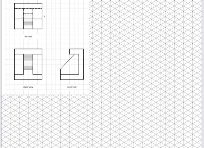 Solved Ceng 160Drawing 2D views from 3D views this 2D view | Chegg.com