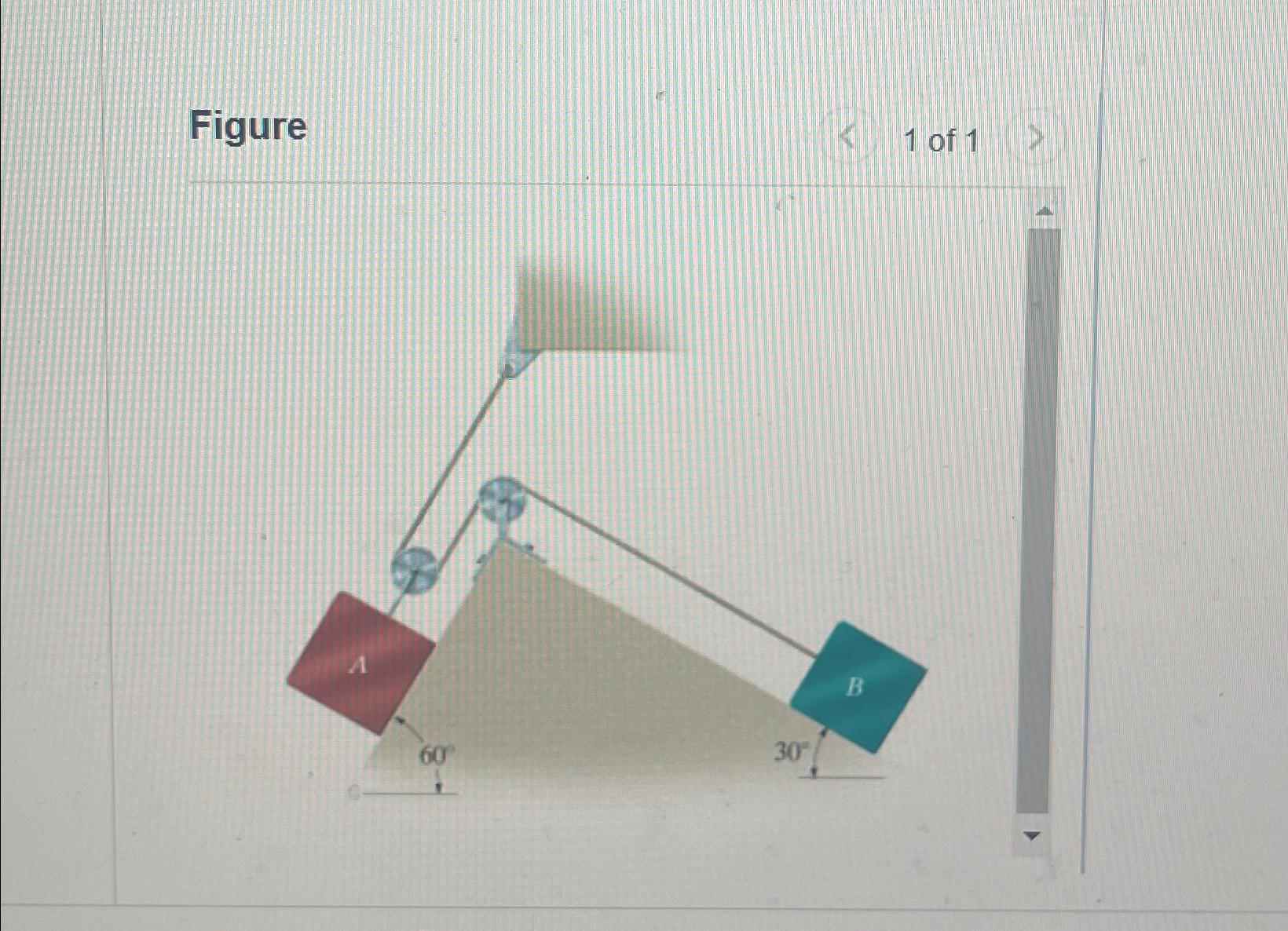 Part ADetermine the velocity of the 82-lb ﻿block A | Chegg.com