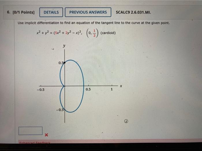 Solved 6. (0/1 Points) DETAILS PREVIOUS ANSWERS SCALC9 | Chegg.com