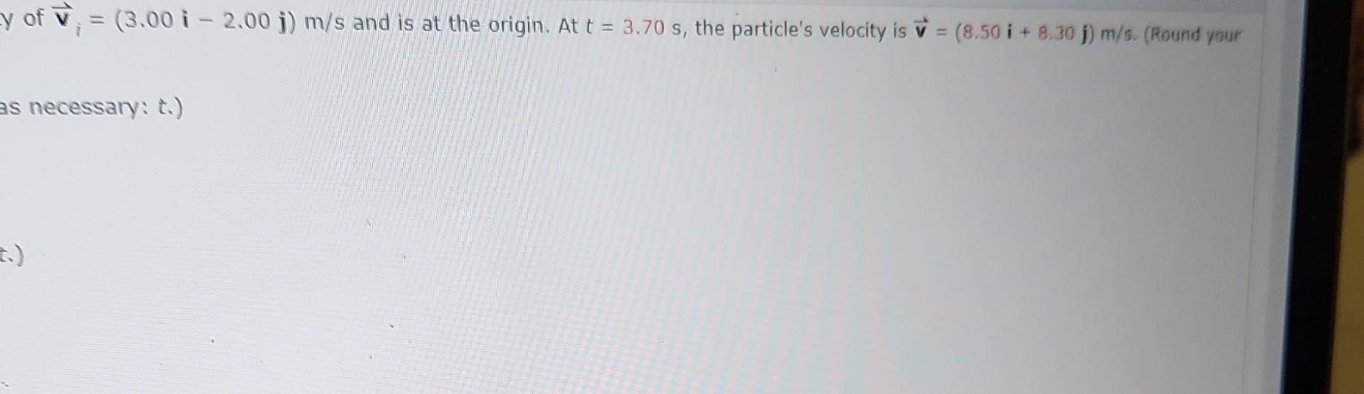 Solved At t=0, a particle moving in the xy (a) Find the | Chegg.com
