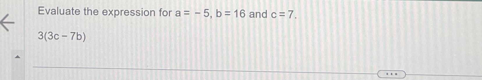 Solved Evaluate the expression for a=-5,b=16 ﻿and | Chegg.com