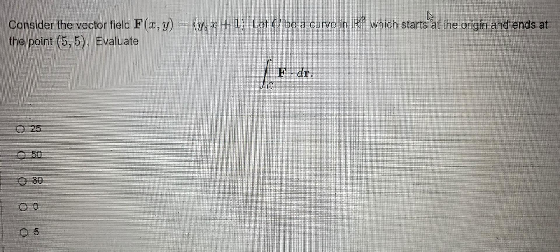 Solved Consider the vector field \\( \\mathbf{F}(x, | Chegg.com