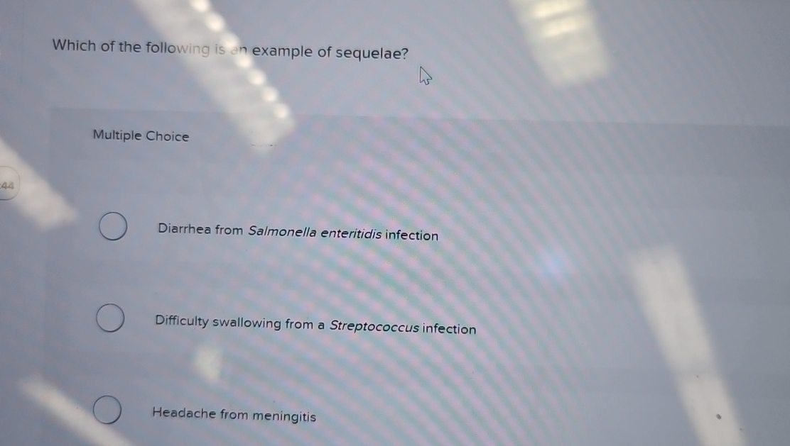 Solved Which of the following is an example of | Chegg.com