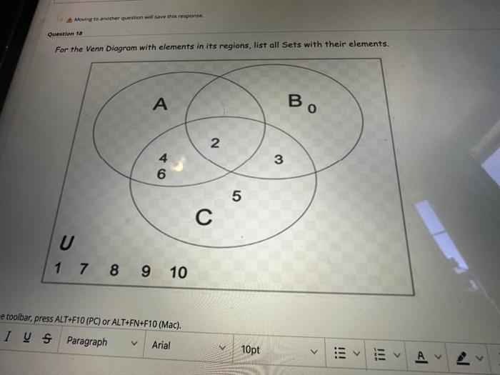 Determinig Regions With Venn Diagrams Venn Diagram Worksheet