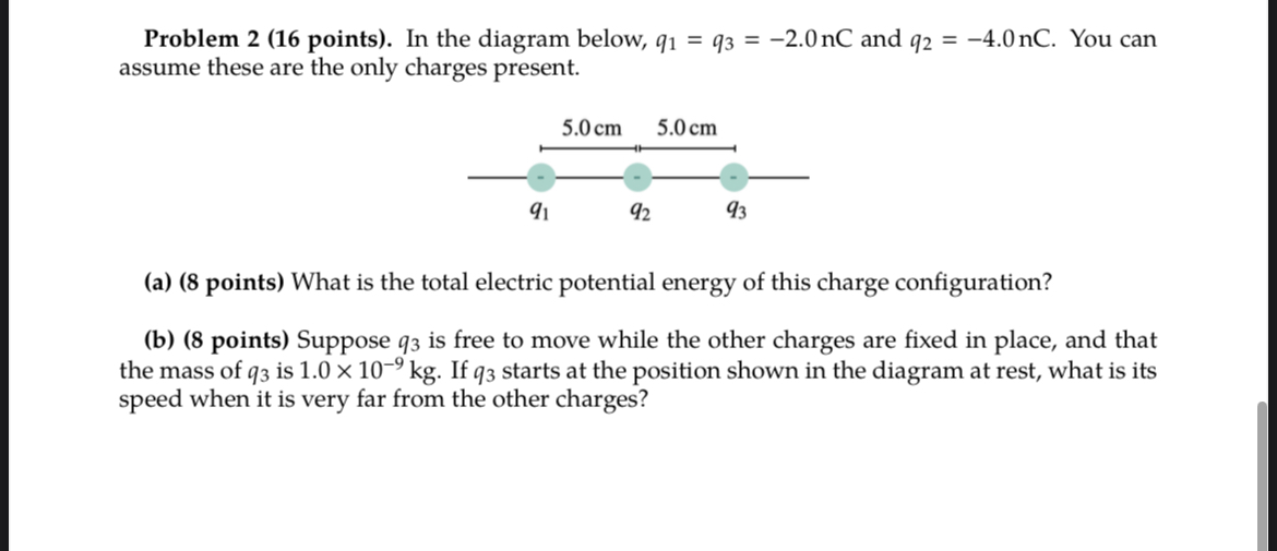 Problem 2 ( 16 ﻿points). ﻿In the diagram below, | Chegg.com