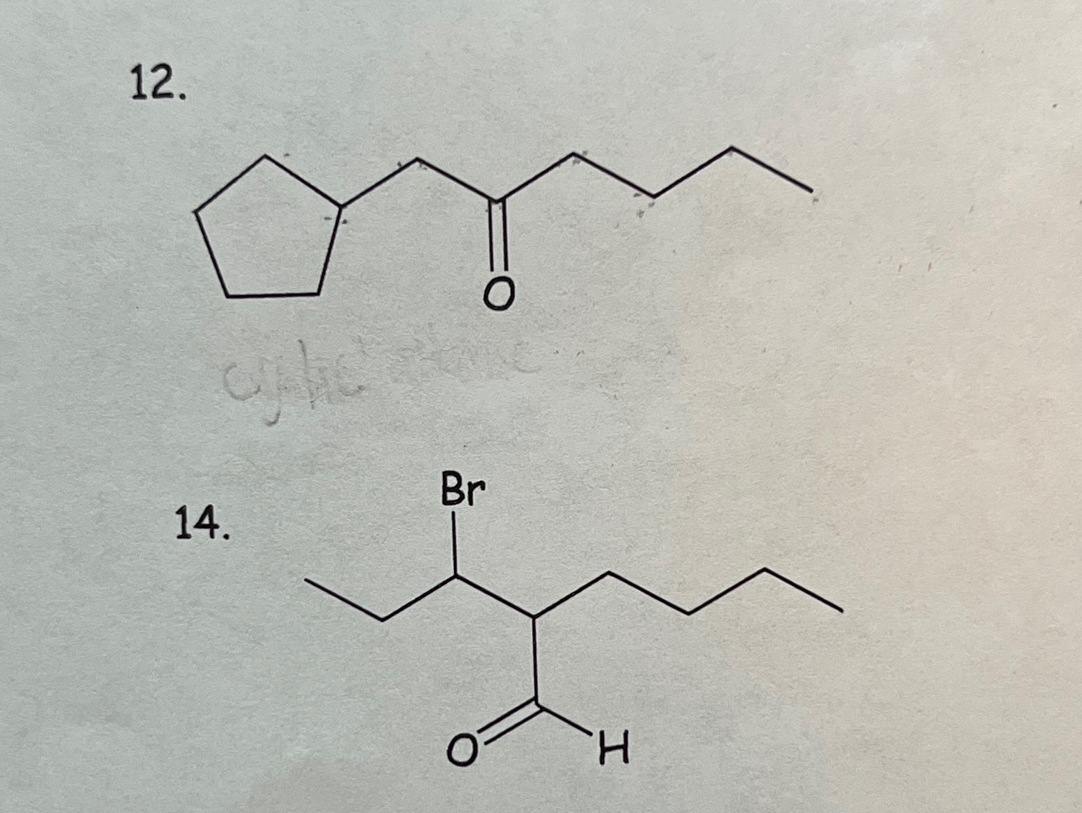 Solved What are the compounds name? And how to get them | Chegg.com