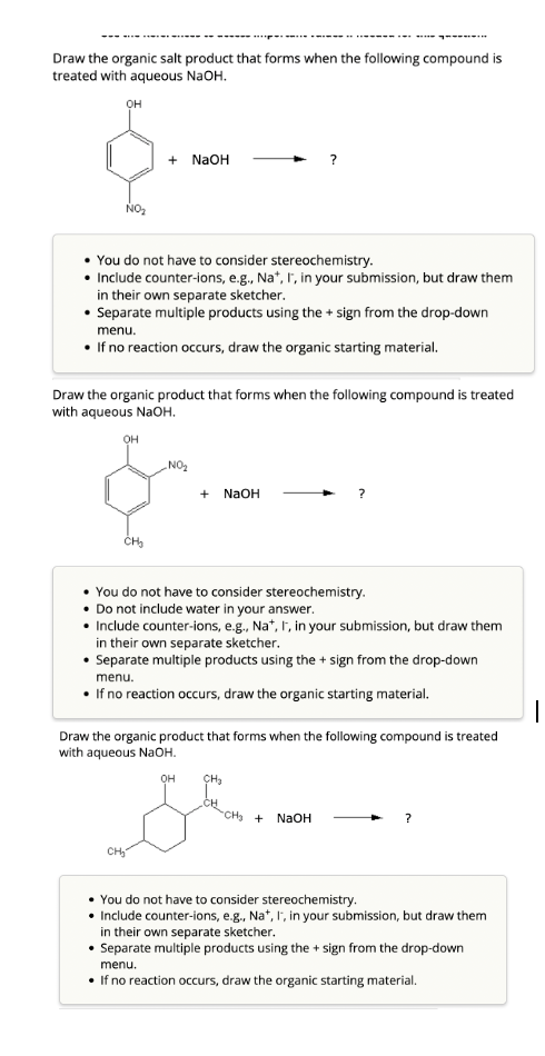 Solved Draw the organic salt product that forms when the | Chegg.com