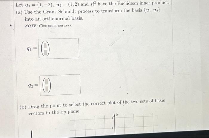 Solved The subspace of R3 spanned by the vectors u1=(1,1,1) | Chegg.com