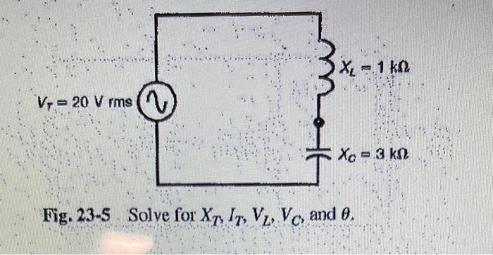 Solved 23-5. could someone please help with solving for all | Chegg.com