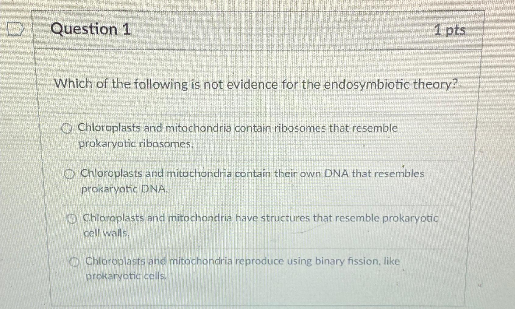 Solved Question 11 ﻿ptsWhich of the following is not | Chegg.com