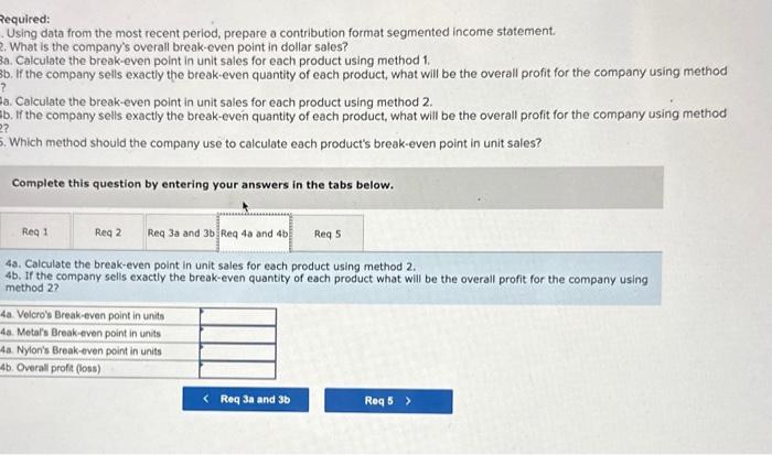 Solved Complete this question by entering your answers in | Chegg.com