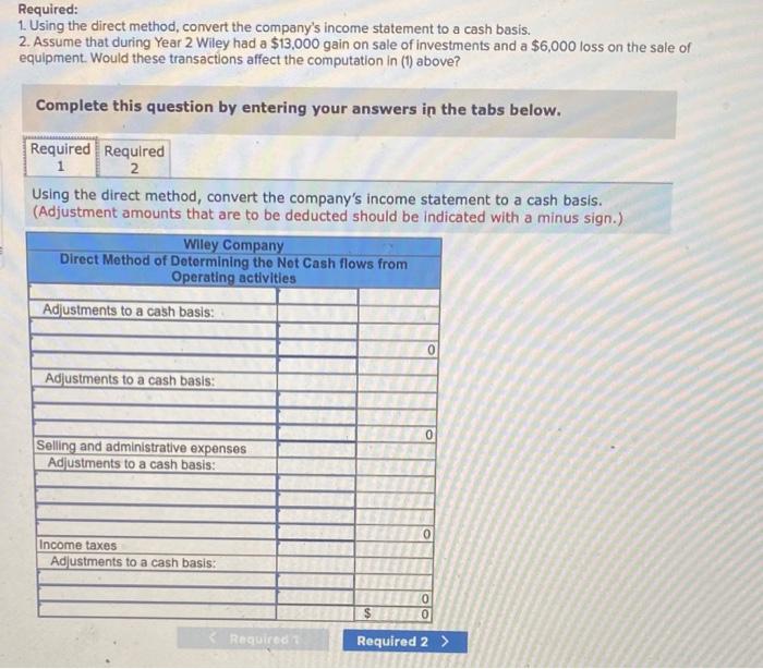 Solved Exercise 13A-2 (Algo) Net Cash Provided by Operating | Chegg.com