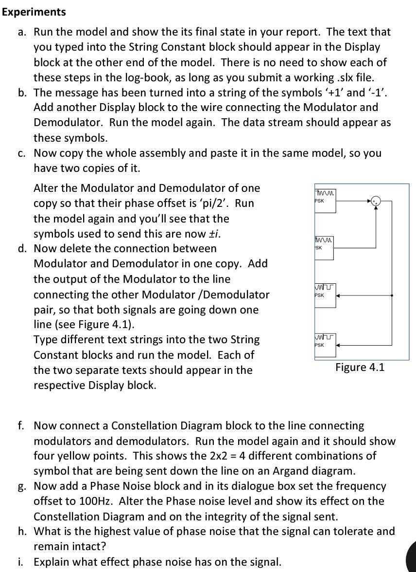 Solved Simulink / Simscape exercises The following four | Chegg.com