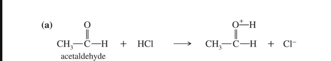 Solved (a) ﻿acetaldehyde | Chegg.com