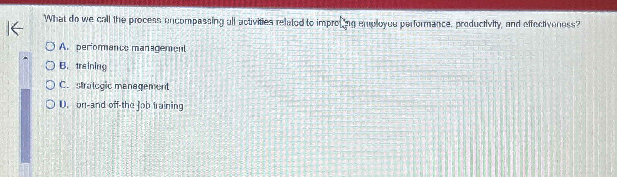 Solved What do we call the process encompassing all | Chegg.com