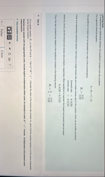 Solved Learning Goal:To understand the relationship between | Chegg.com