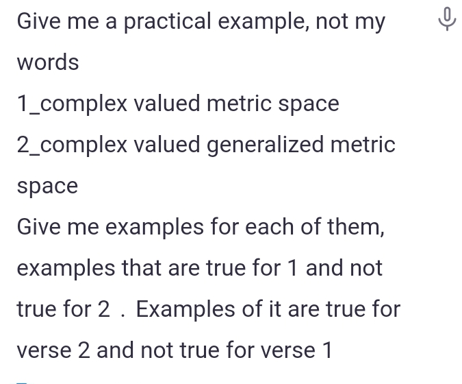 Solved Give me a practical example, not my wordsGive me a | Chegg.com
