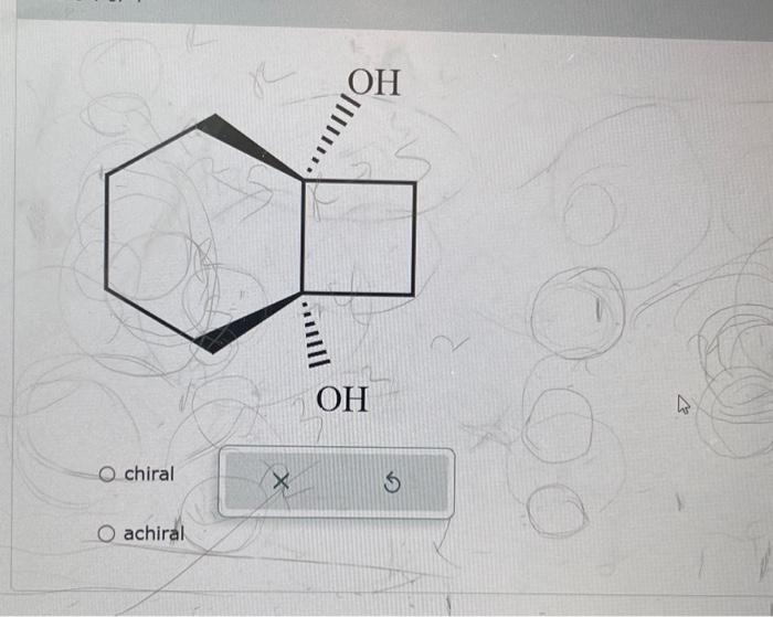Solved Determine whether each compound is chiral or achiral. | Chegg.com