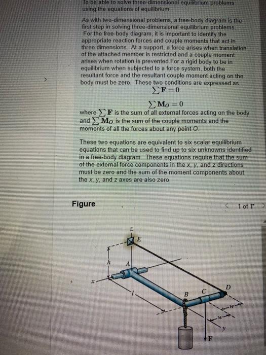 Solved using the equations of equilibrium: As with | Chegg.com