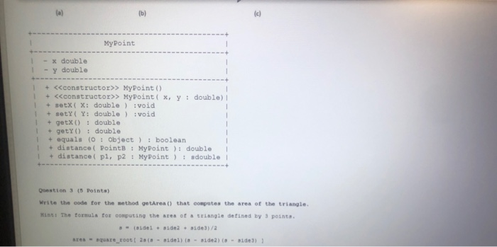 Solved object oriented java help asap-3 | Chegg.com
