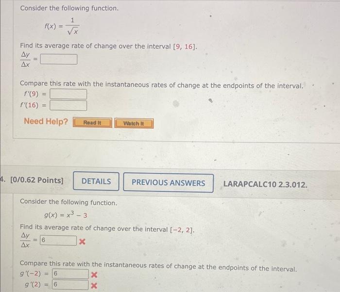 Solved Consider the following function. f(x)=x1 Find its | Chegg.com
