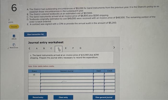 Solved Prepare journal entries in the General Fund of the | Chegg.com