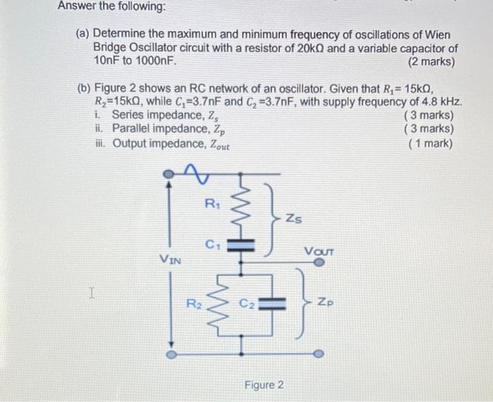 Solved Answer the following: (a) Determine the maximum and | Chegg.com