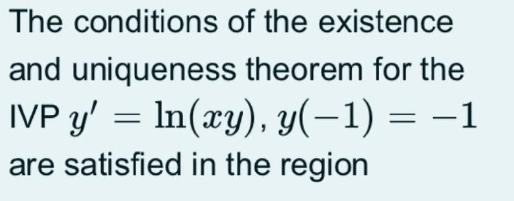 Solved The Conditions Of The Existence And Uniqueness
