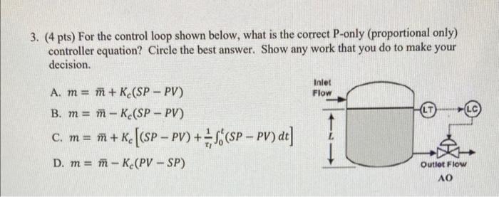 Solved 3. (4 pts) For the control loop shown below, what is | Chegg.com