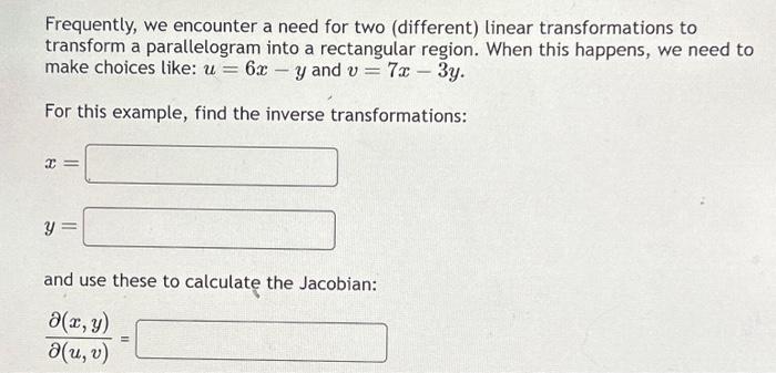 Solved Frequently, we encounter a need for two (different) | Chegg.com