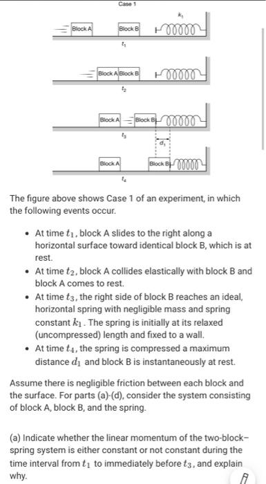 Solved Case 1 Block A Block B +0000 ܕܬ Block AlBlock 10000 | Chegg.com