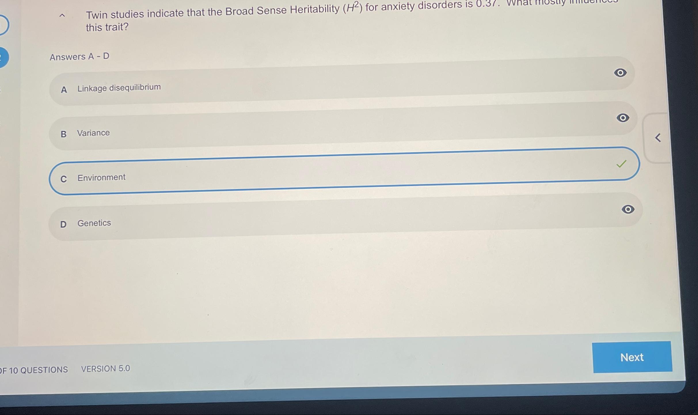 Solved Twin studies indicate that the Broad Sense | Chegg.com