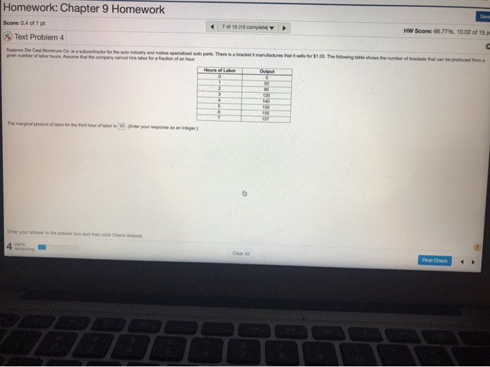 Solved Homework Chapter 9 Homework Score 0 4 Of 1 Pt Text