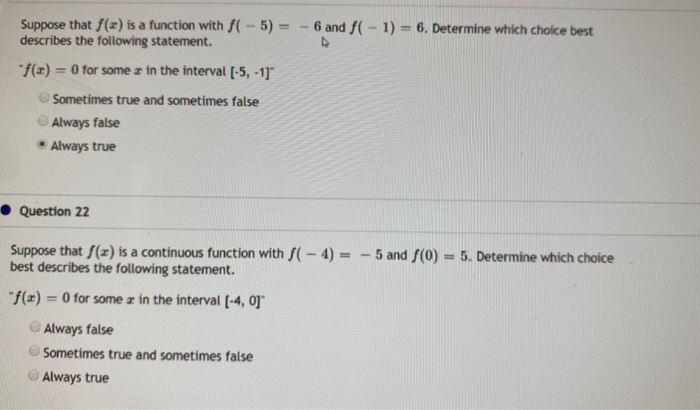 Solved Suppose That F Is A Function With F 5 6 And