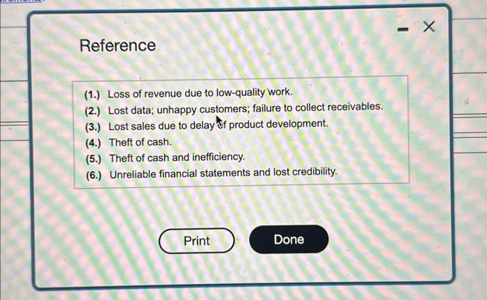 Solved Each of the following situations has an internal | Chegg.com