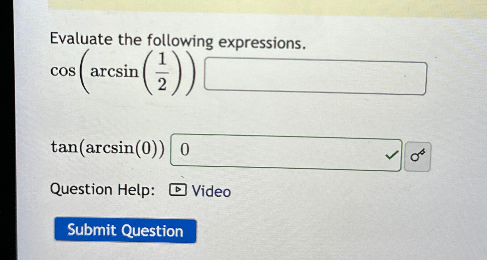 Solved Evaluate the following | Chegg.com