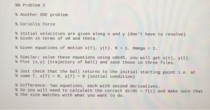 Solved 2 Coriolis Force In a rotating frame-of-reference,the | Chegg.com