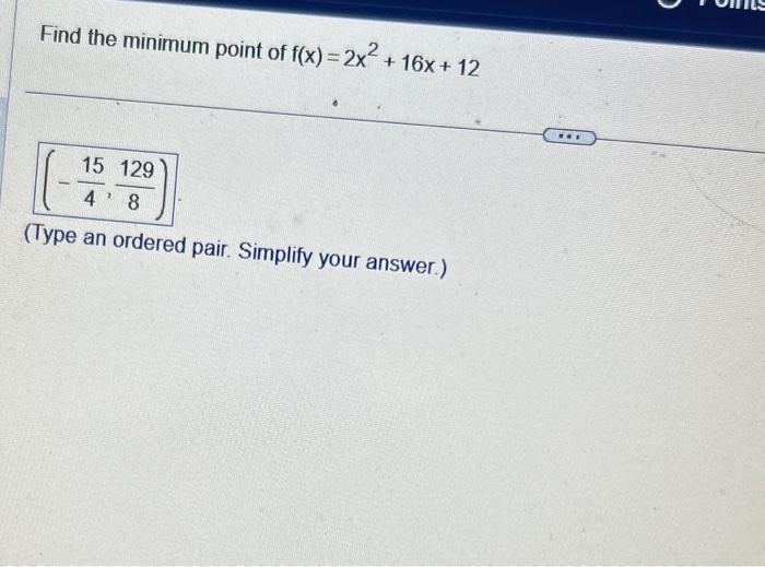Solved keeps saying this is the wrong answer what am i doing | Chegg.com
