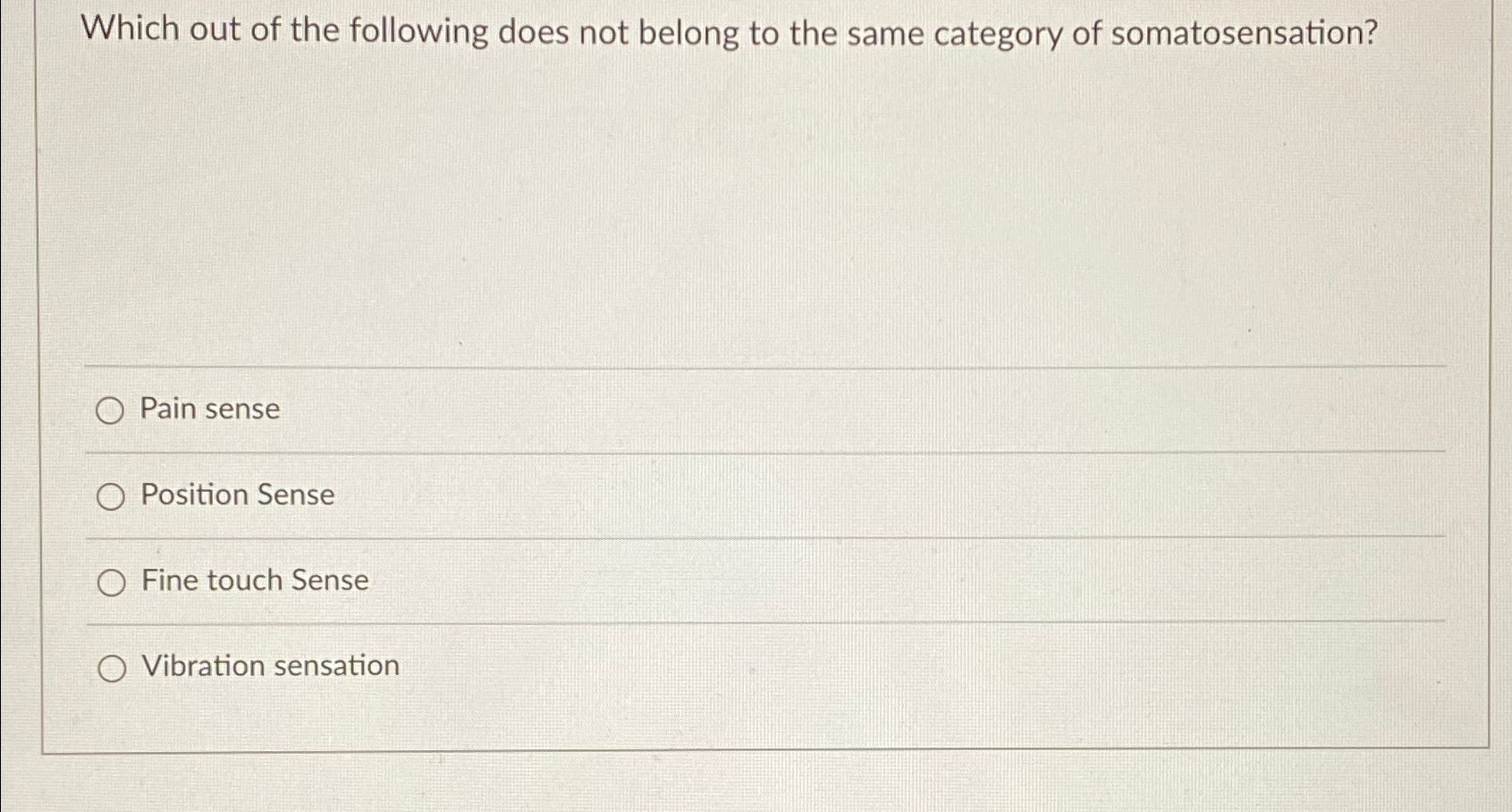 Solved Which out of the following does not belong to the | Chegg.com