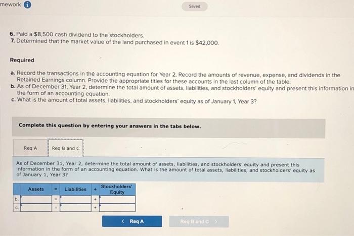 Solved Exercise 1-6A (Algo) Effect of transactions on the | Chegg.com