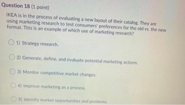 Solved IKEA is in the process of evaluating a new layout of | Chegg.com